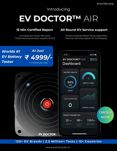 EV DOCTOR Launches “EV DOCTOR AIR” | Auto Monitor | Latest Automotive ...
